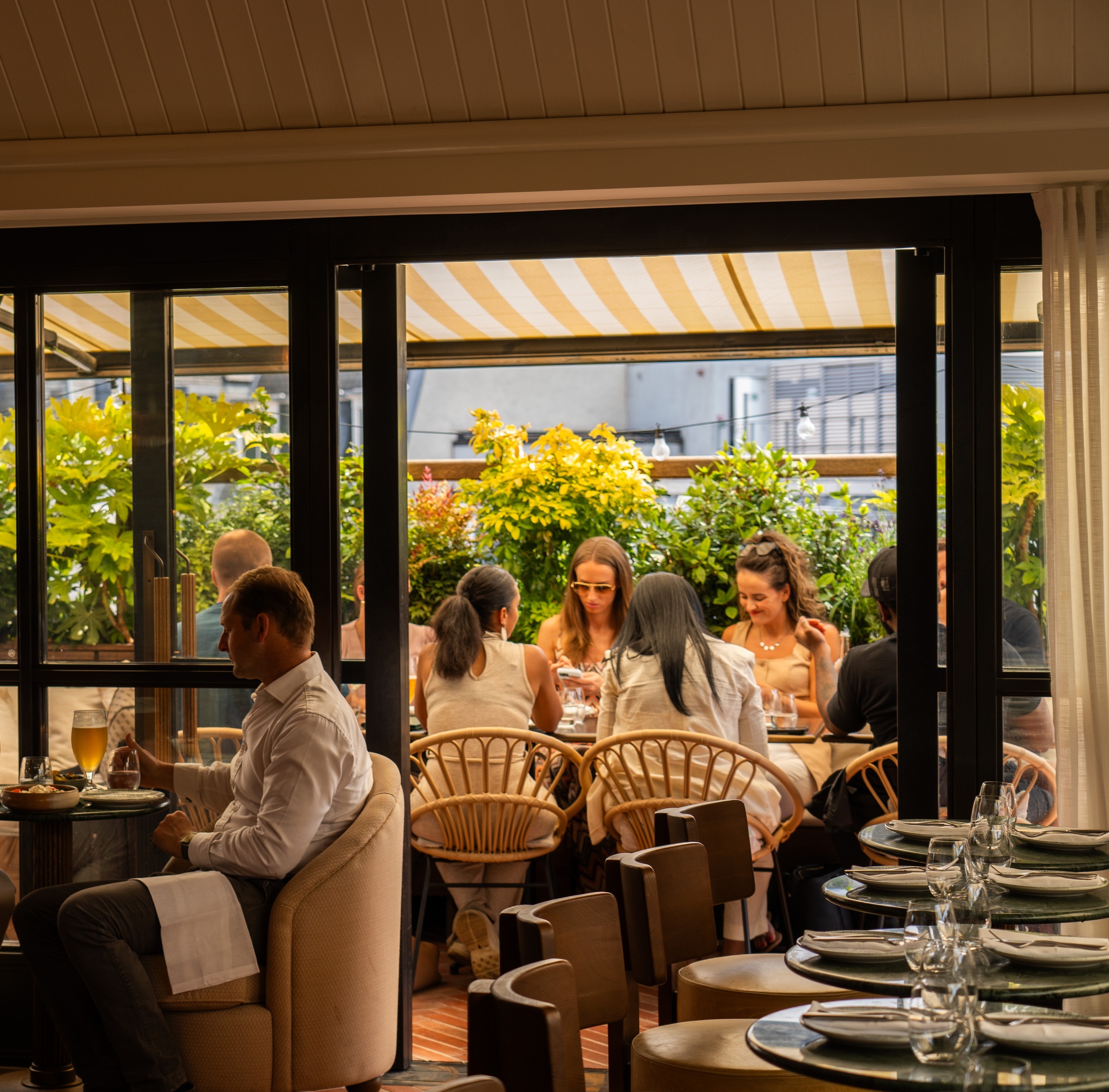 Middle Eastern Rooftop Restaurant Bar London | Summer Terrace